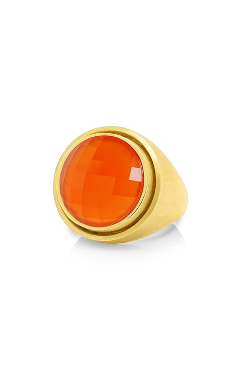 Women's Orange Rings
