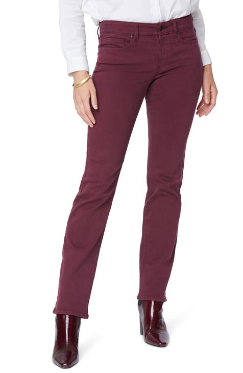 Women's Red Straight-Leg Jeans | Nordstrom