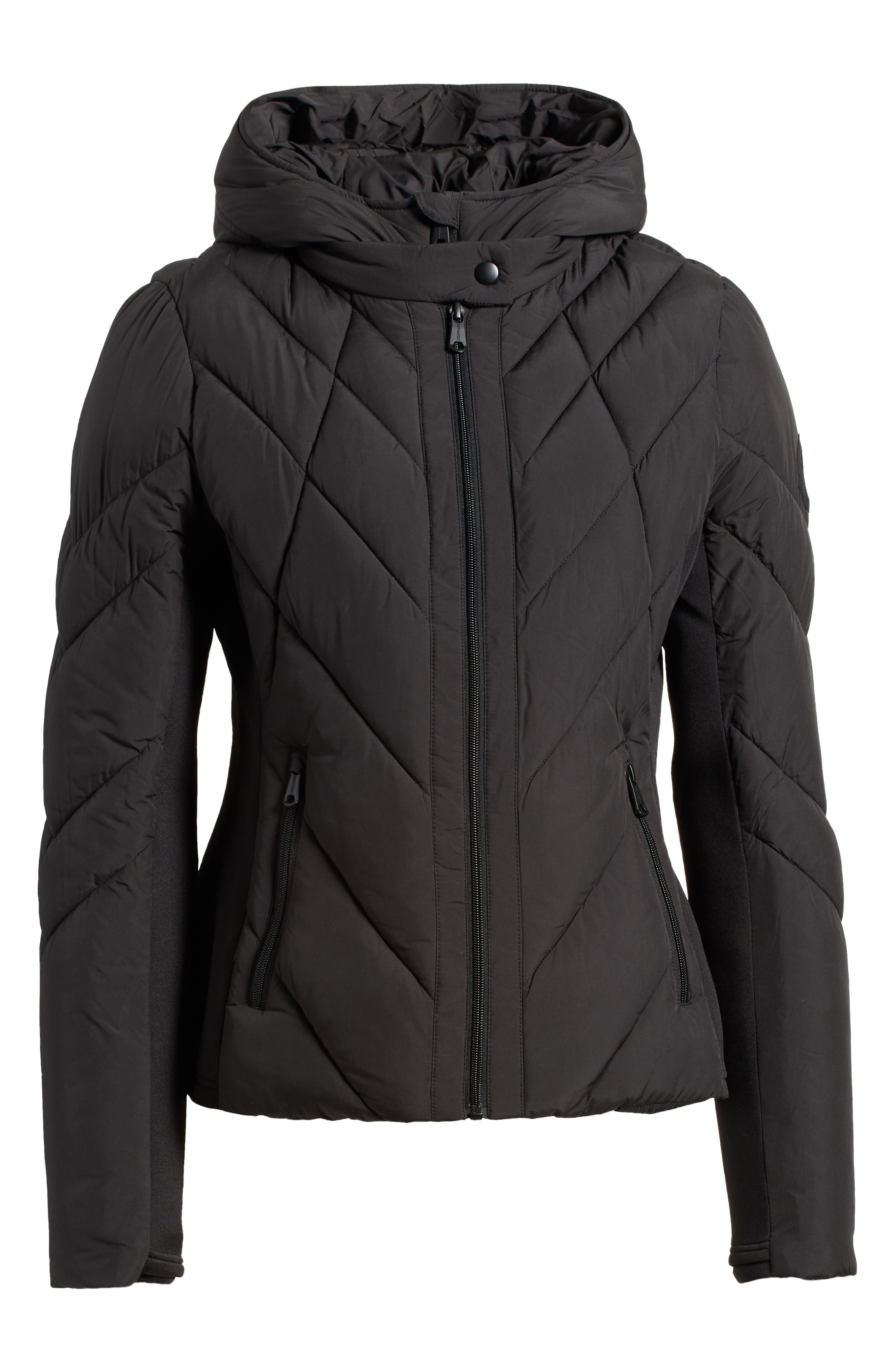 Bernardo Chevron Quilted Lightweight Puffer Jacket | Nordstrom