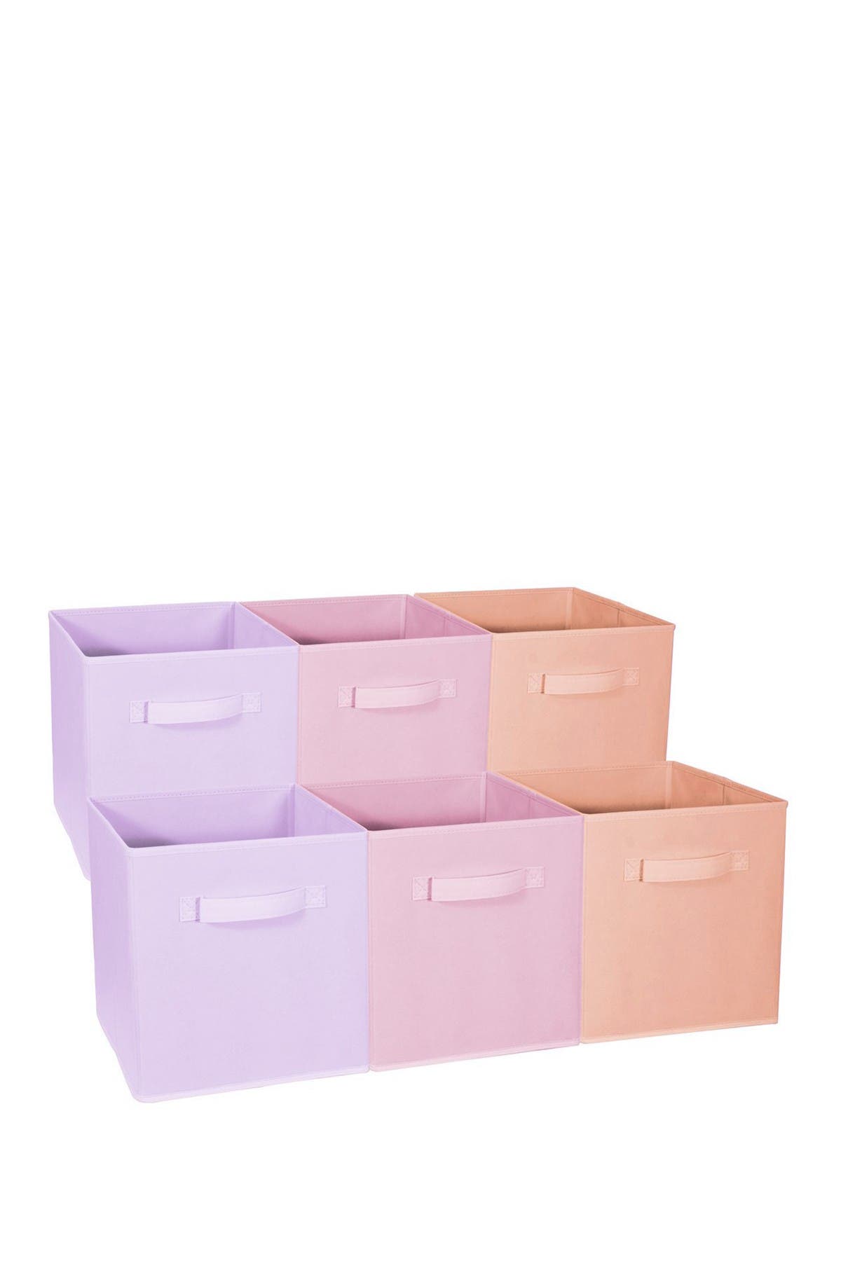 Sorbus Home Storage Bundle Pastel Drawer & Closet Bins In Open Pink ...