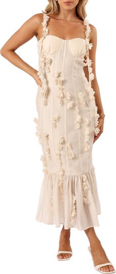 Petal & Pup Posedly Floral Appliqué Dress | Nordstrom