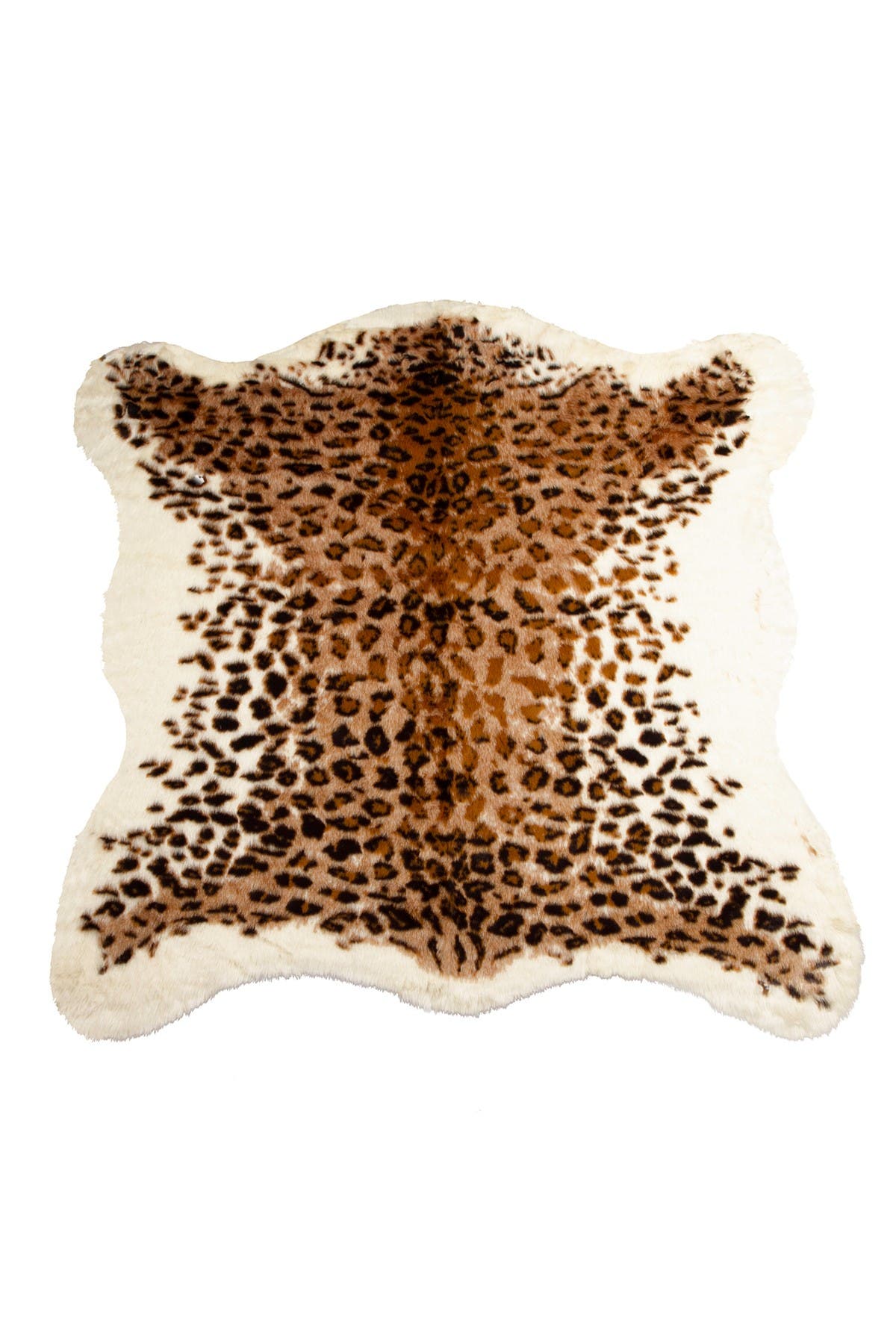LUXE Faux Hide Area Rug/Throw - El Paso Leopard | Nordstromrack