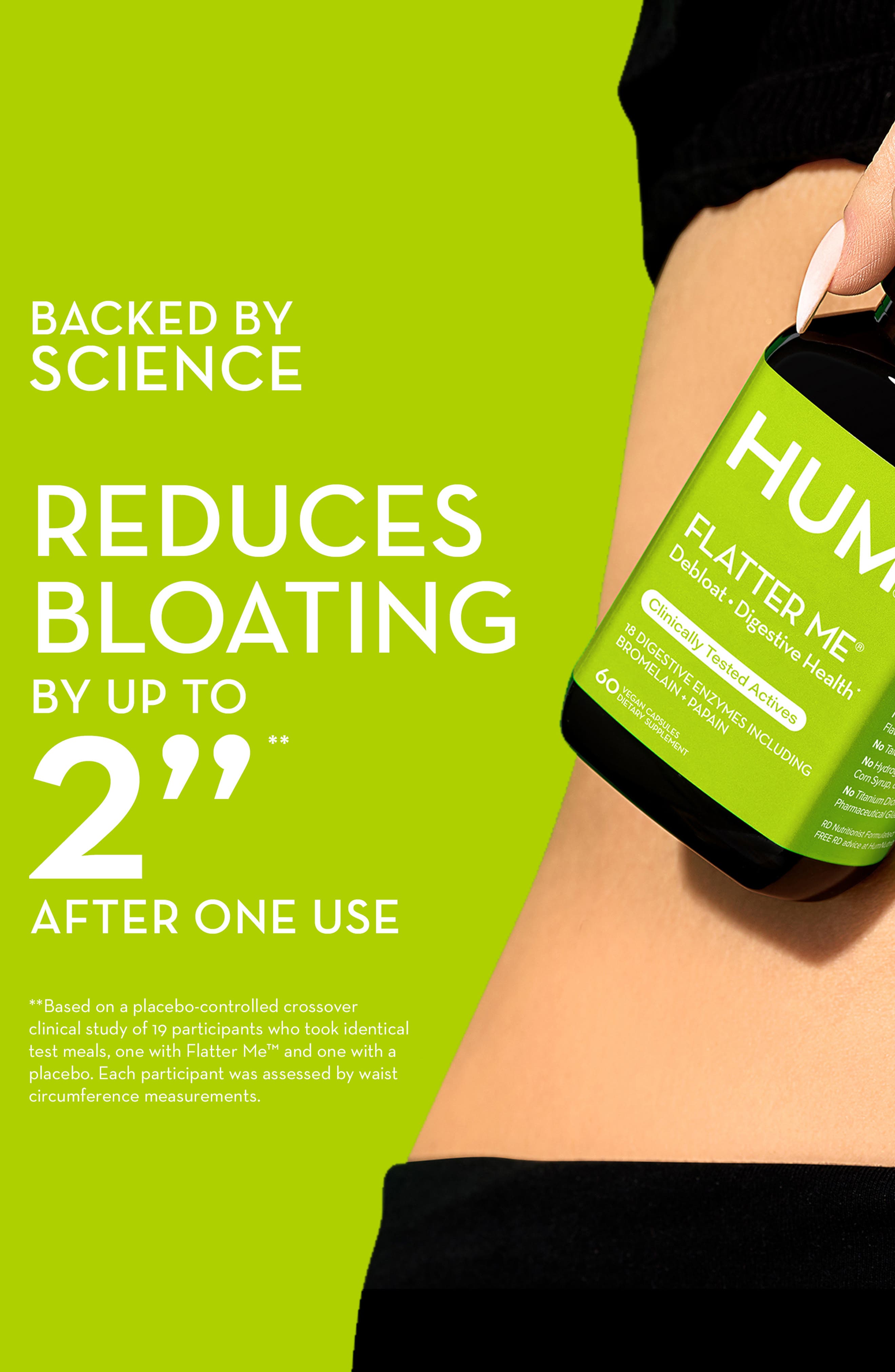 Hum Nutrition Flatter Me™ Digestive Enzyme Supplement | Nordstrom