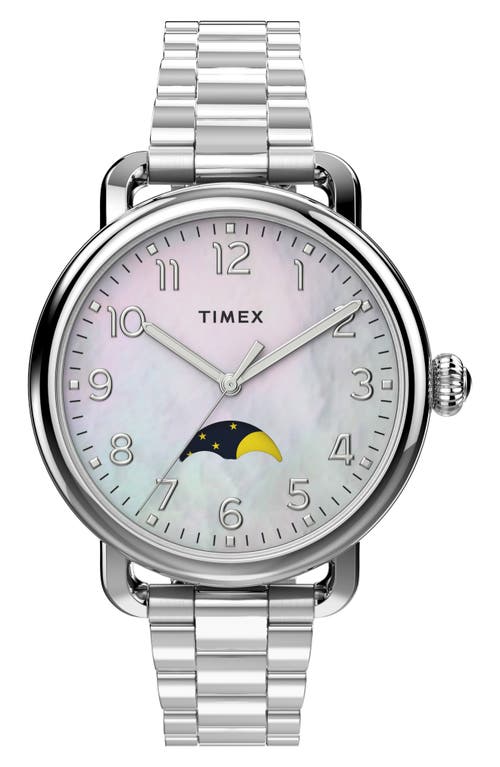 Timex® Standard Moon Phase Bracelet Watch | Smart Closet