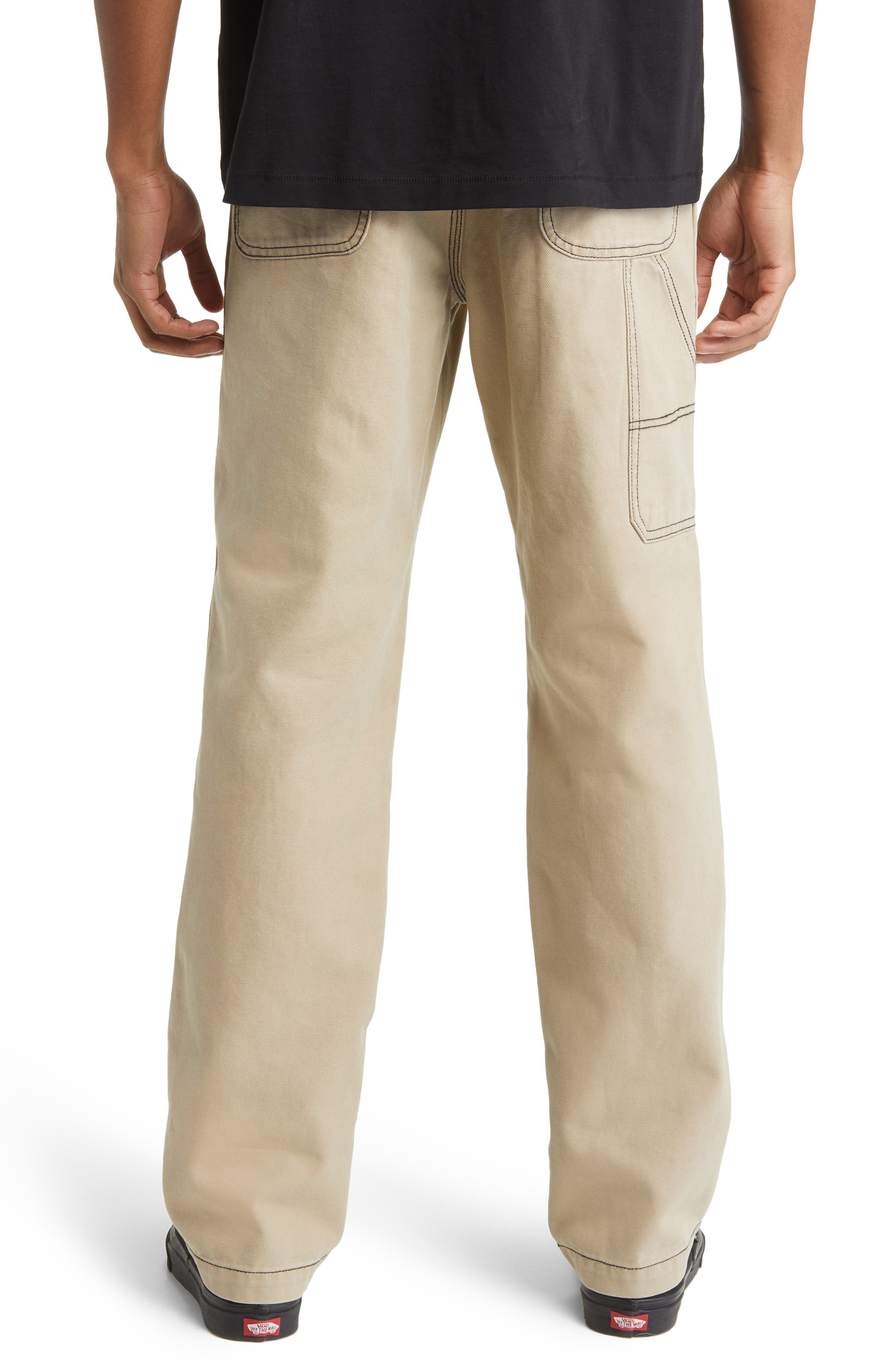 Dickies Contrast Stitch Double Knee Cotton Duck Canvas Pants | Nordstrom