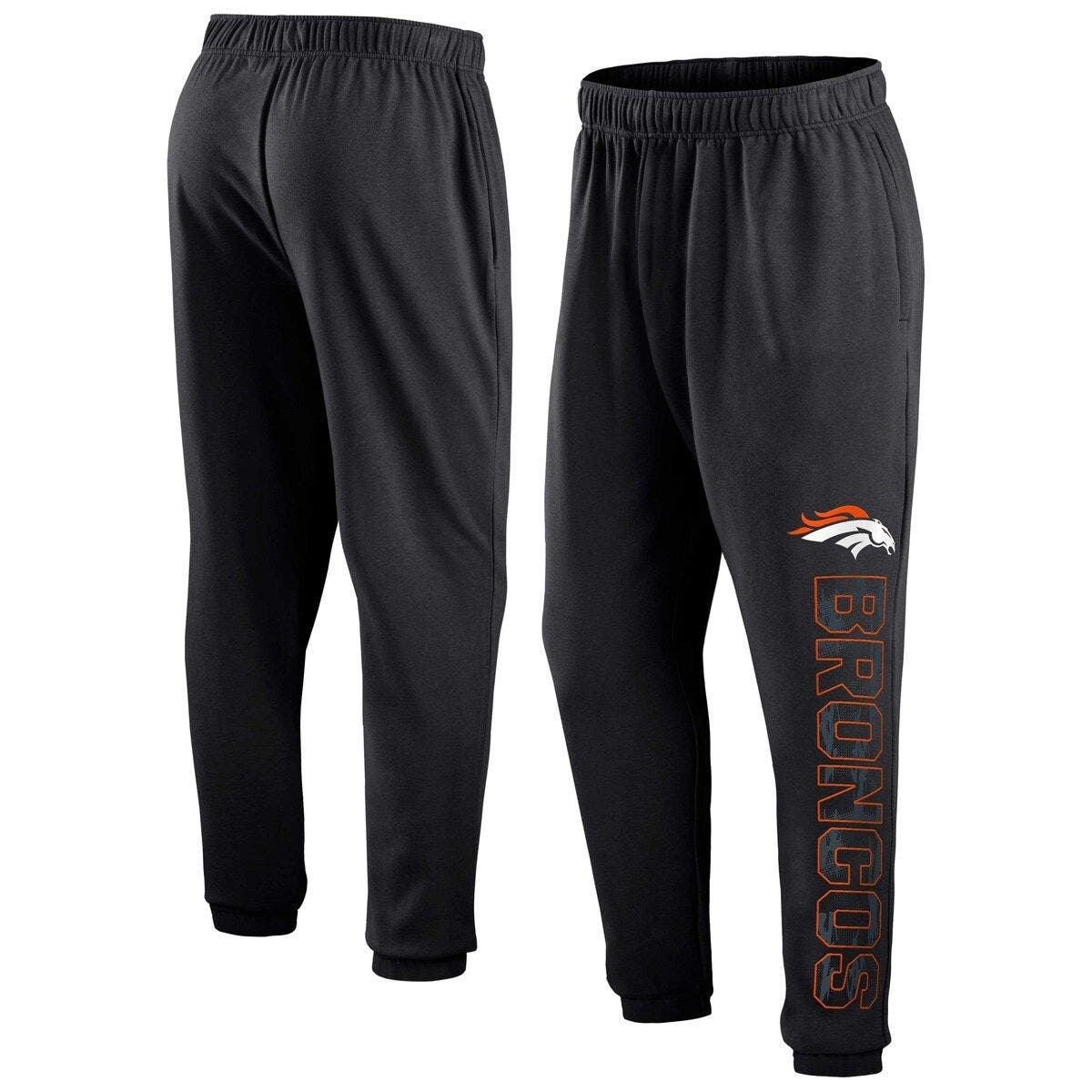 FANATICS Men's Fanatics Branded Black Denver Broncos Wordmark Logo ...
