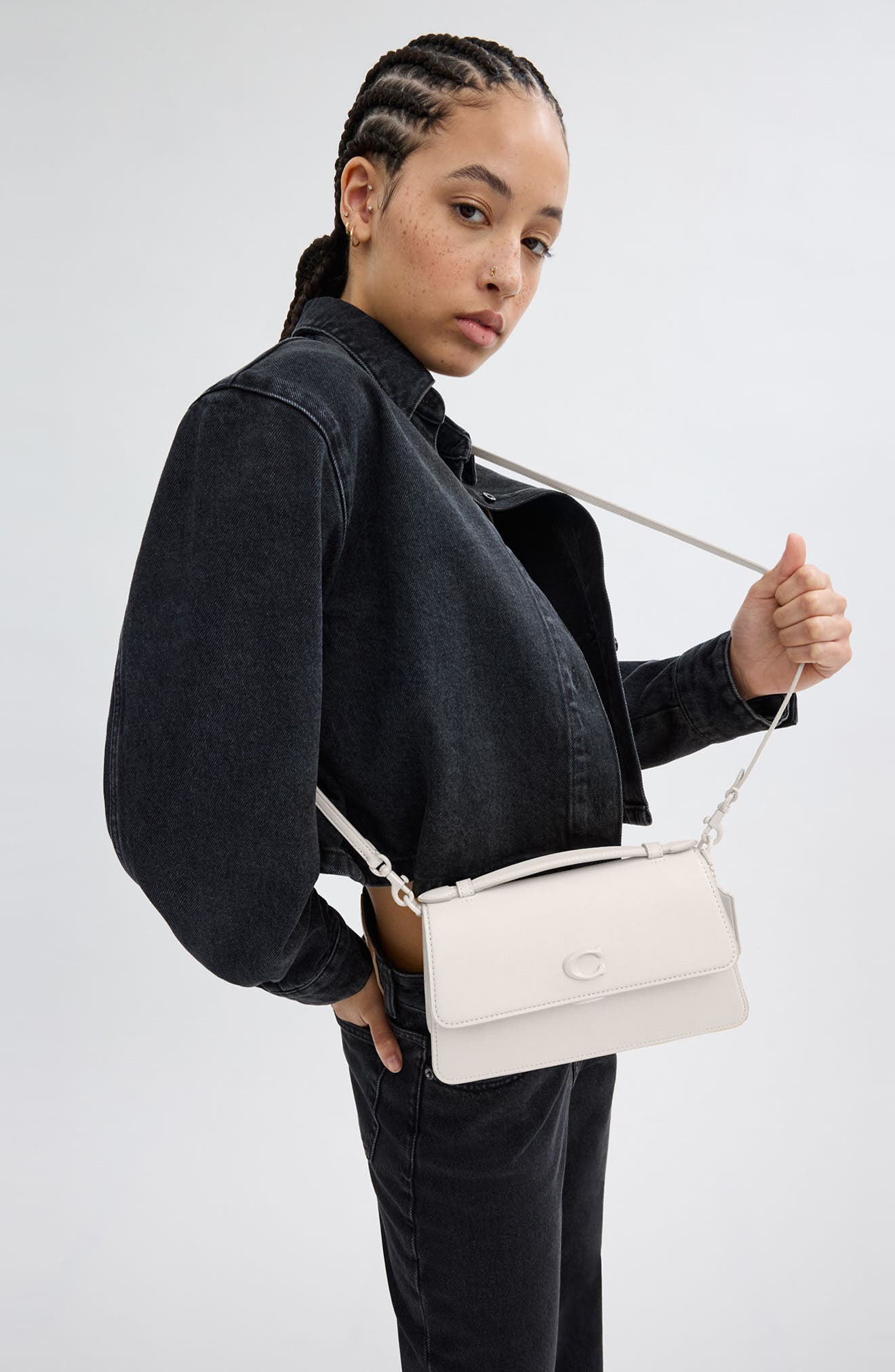 COACH Medium Juno Glove Leather Shoulder Bag | Nordstrom