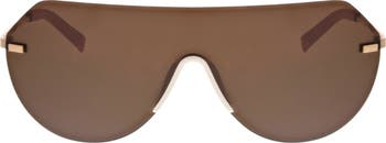 Hurley Angled Iconic Shield Sunglasses | Nordstromrack