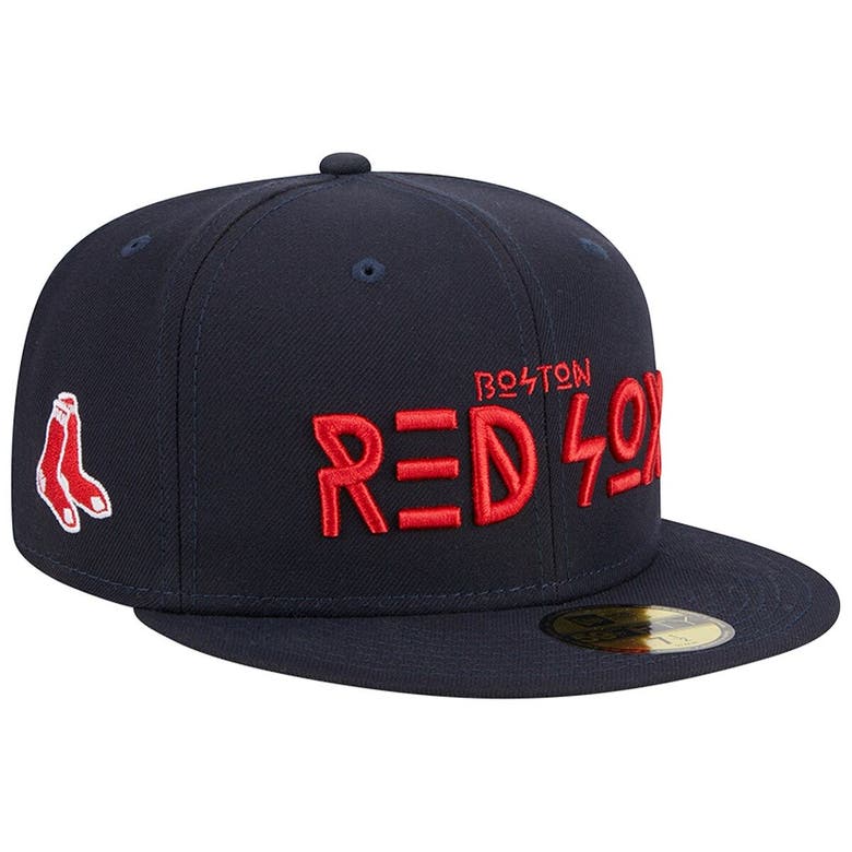 New Era Navy Boston Red Sox Geo 59fifty Fitted Hat | ModeSens