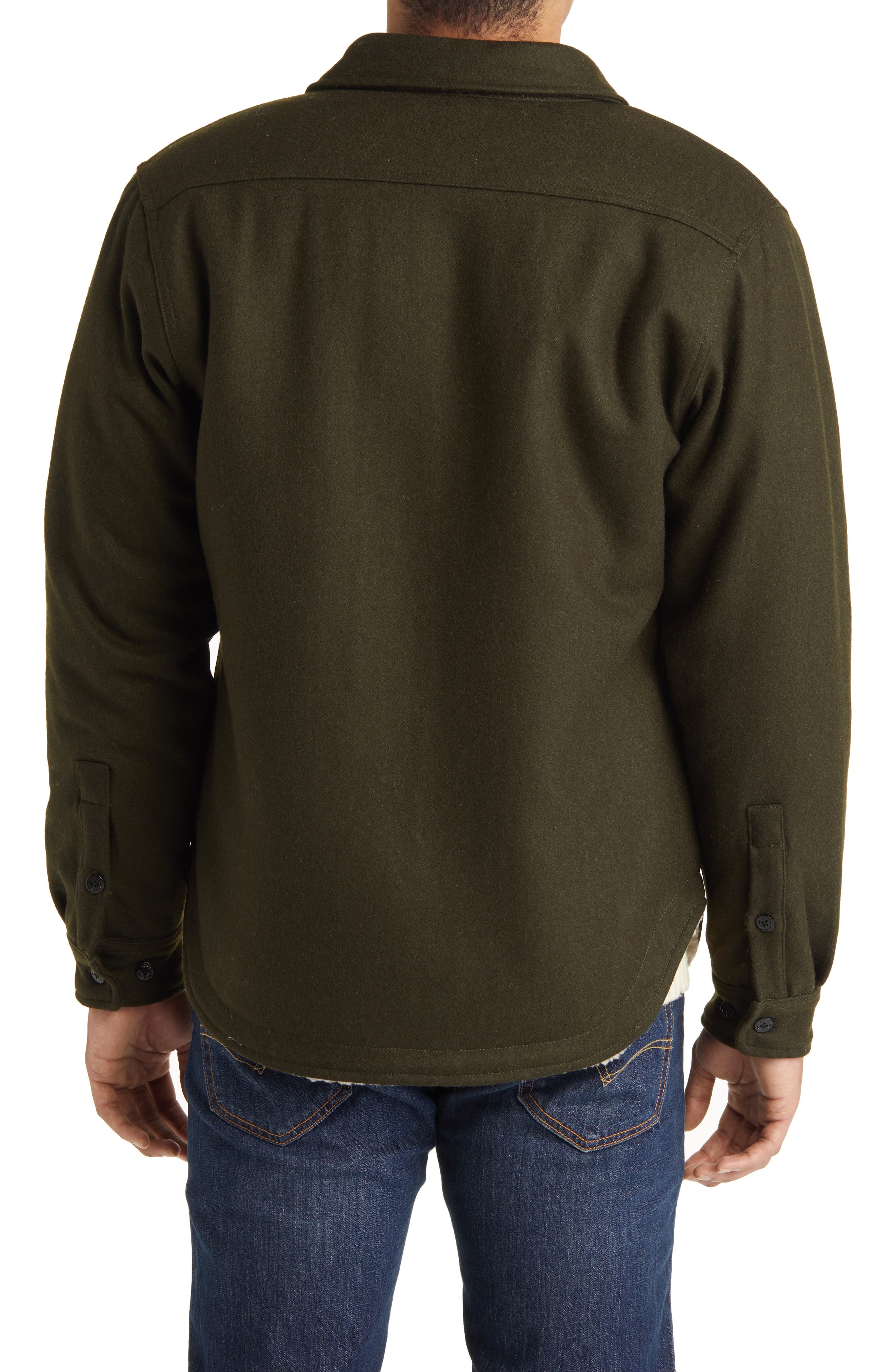 Schott NYC Wool Blend Shirt Jacket | Nordstrom