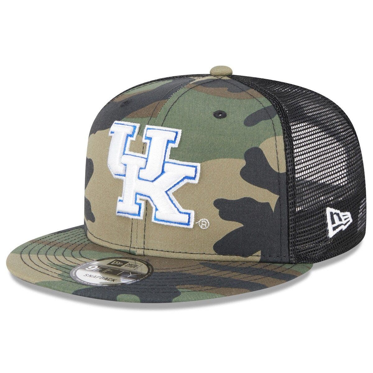New Era Men's New Era Camo/Black Kentucky Wildcats Classic Trucker ...