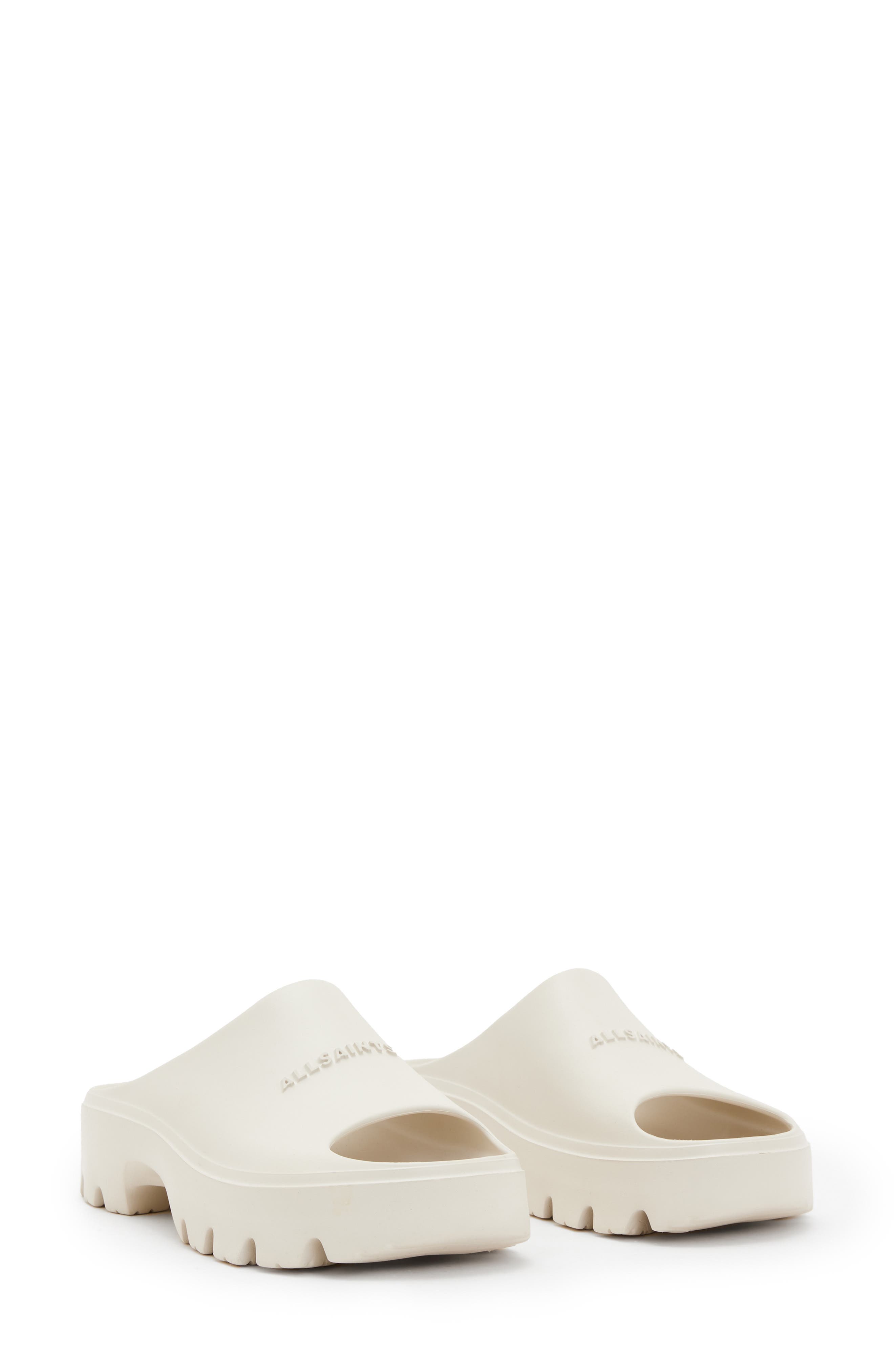 AllSaints Eclipse Flatform Slide Sandal (Women) | Nordstrom