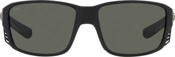Costa Del Mar Pargo 60mm Mirrored Polarized Square Sunglasses | Nordstrom