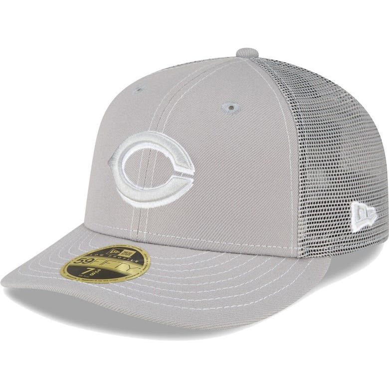 New Era Gray Cincinnati Reds 2023 On-field Batting Practice Low Profile ...