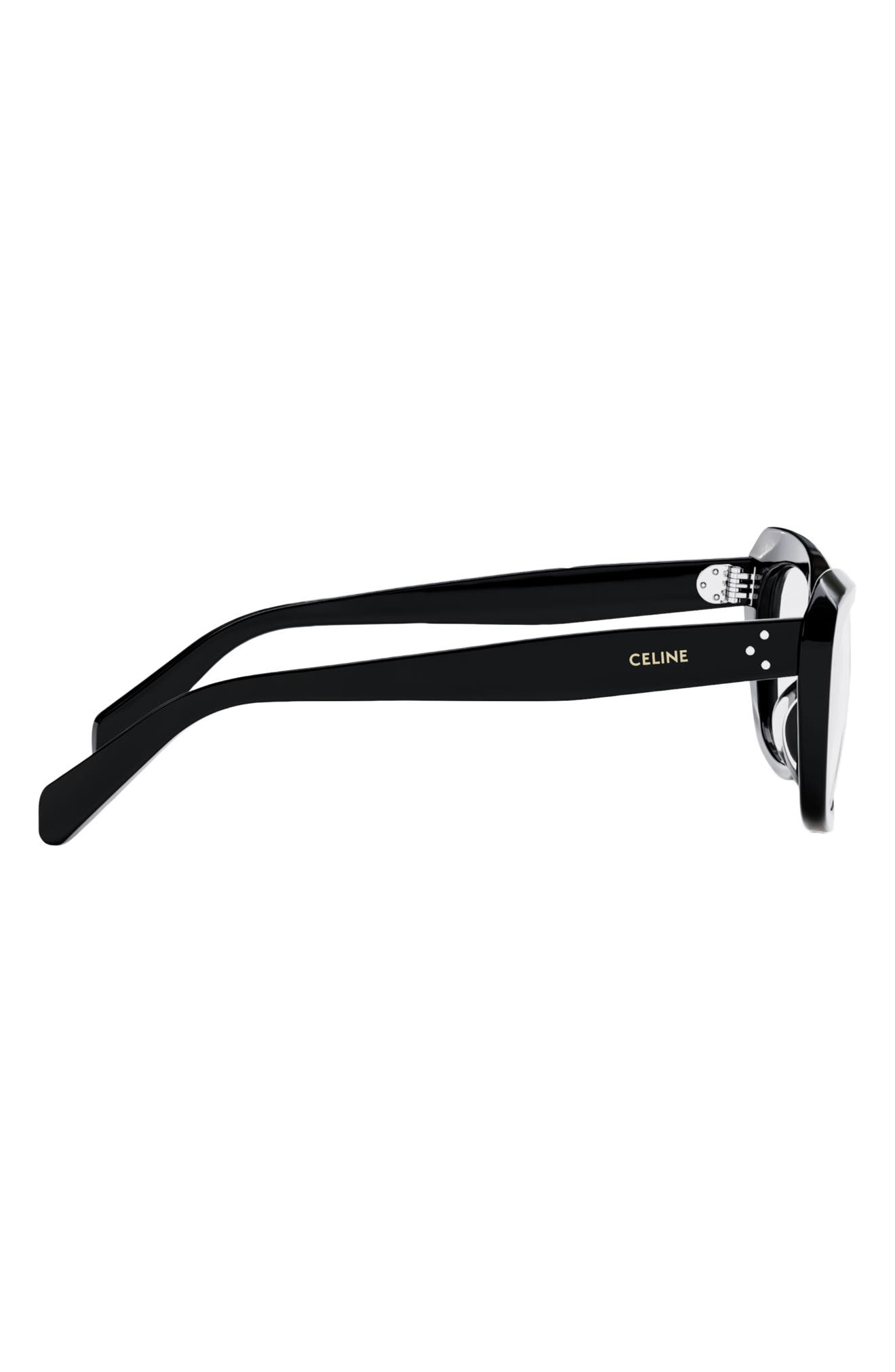 CELINE 52mm Cat Eye Reading Glasses | Nordstrom