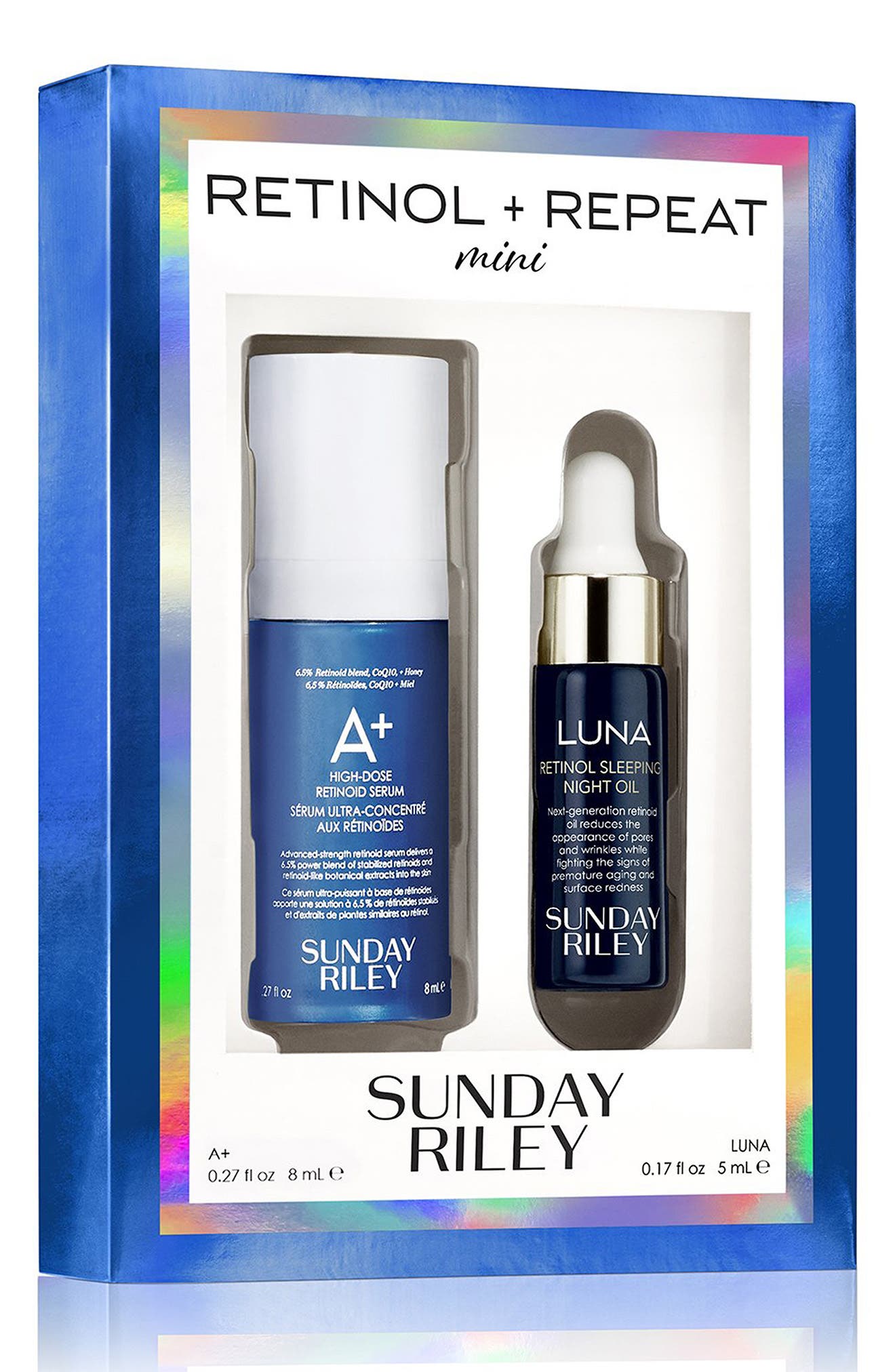 Sunday Riley Retinol & Repeat Travel Size Set | Nordstrom