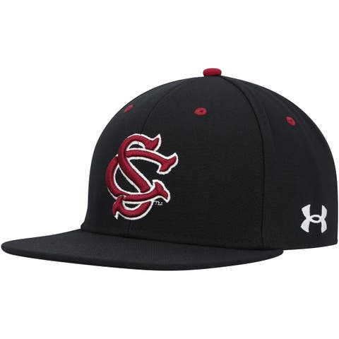 Men's Under Armour Black South Carolina Gamecocks Baseball Flex Fit Hat