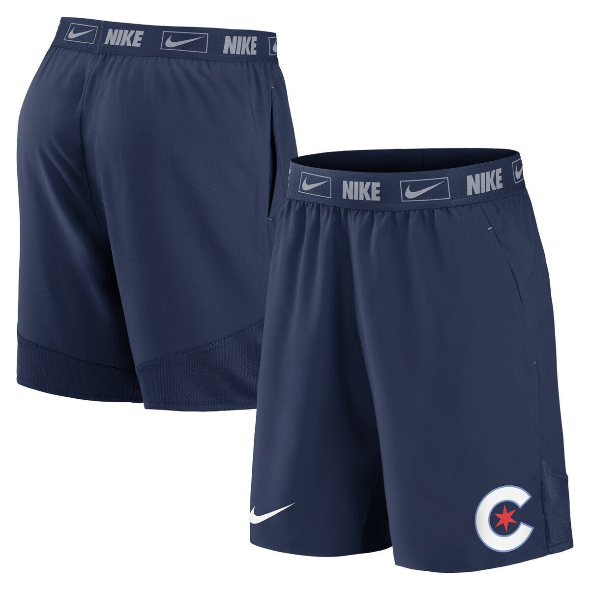 Nike Men's Nike Navy Chicago Cubs City Connect Performance Shorts ...