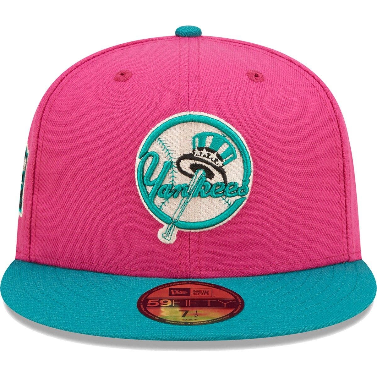 New Era Men's New Era Pink/Green New York Yankees Cooperstown ...
