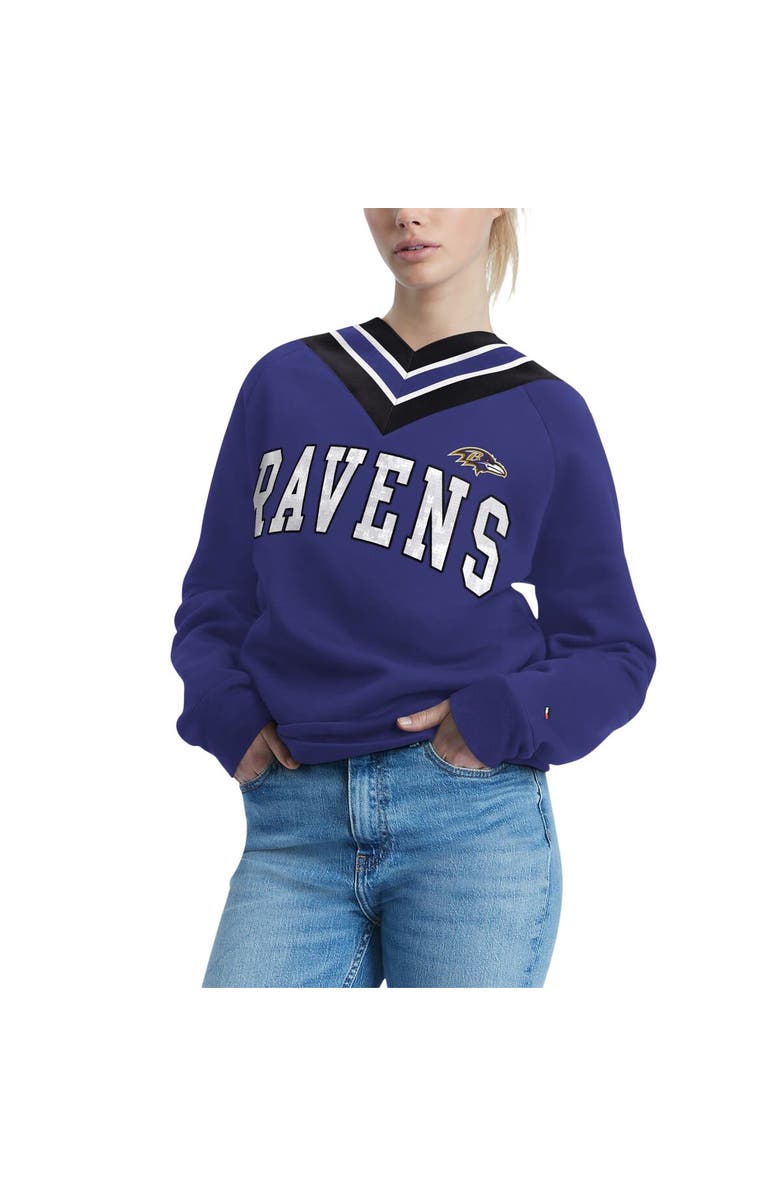 Tommy Hilfiger Women's Tommy Hilfiger Purple Baltimore Ravens Heidi ...