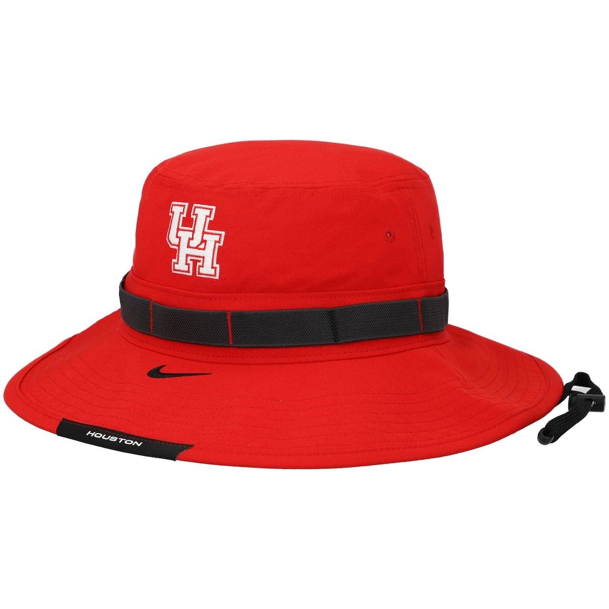 NIKE Men's Nike Red Houston Cougars 2021 Sideline Performance Bucket ...
