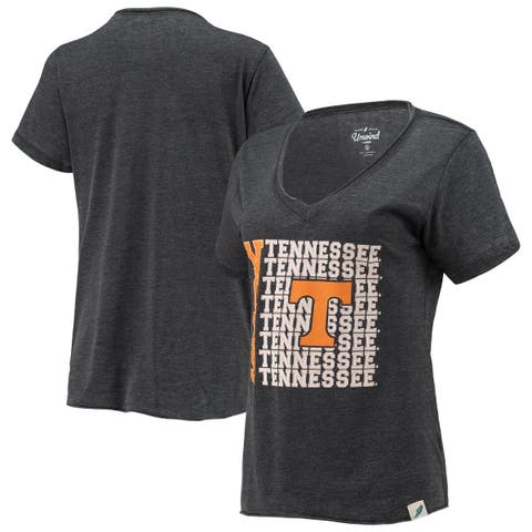Women's League Collegiate Wear Heathered Black Tennessee Volunteers ...