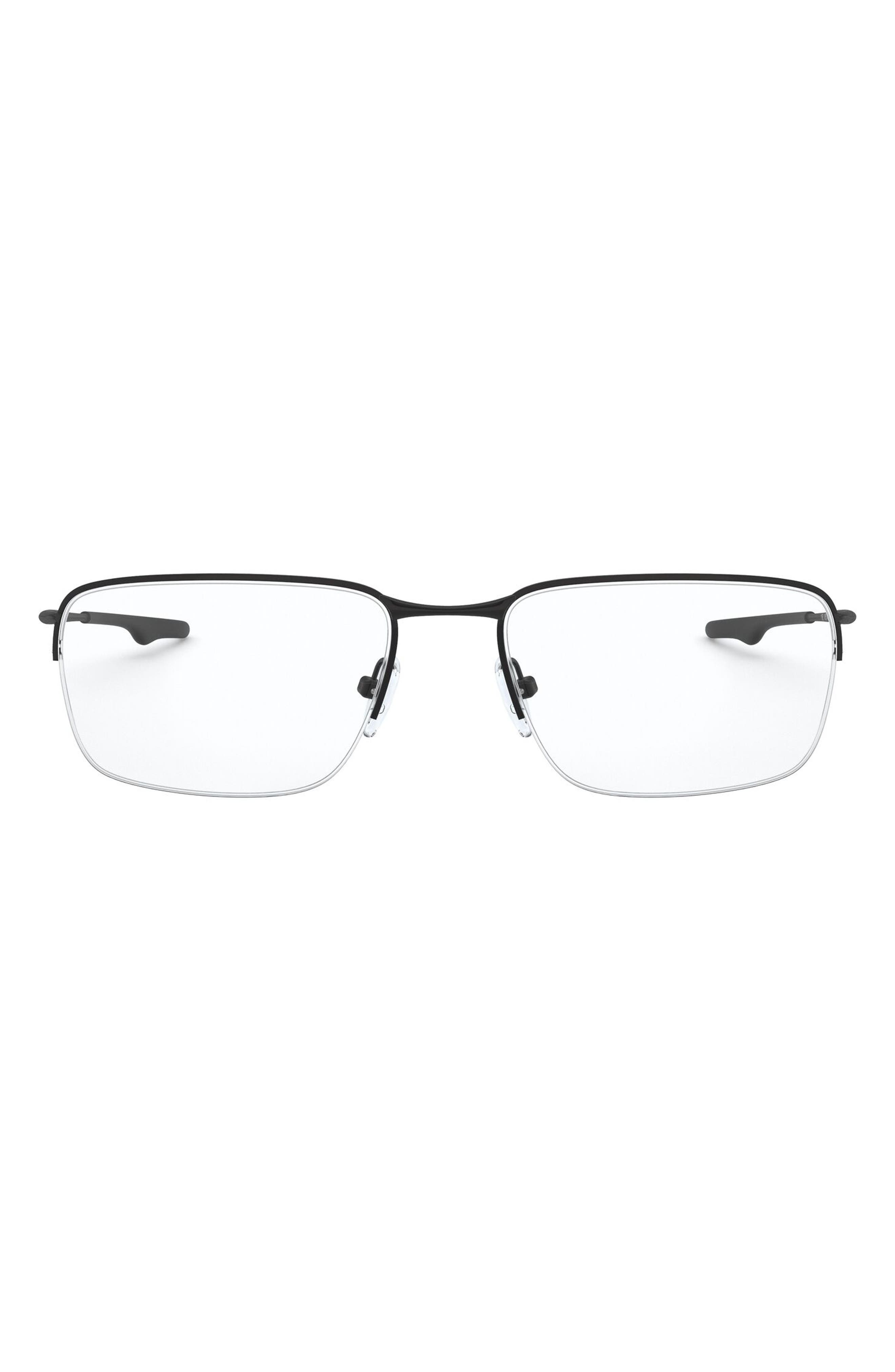 Oakley Wingback SQ 54mm Semirimless Rectangular Optical Glasses | Nordstrom