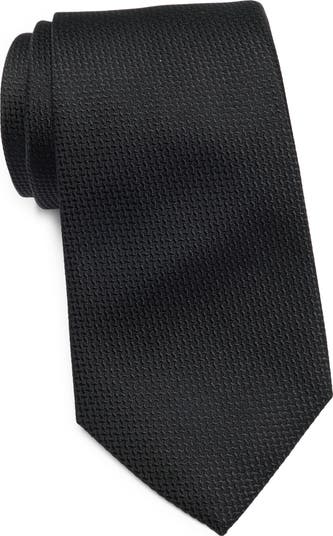 Duchamp Textured Solid Silk Tie | Nordstromrack