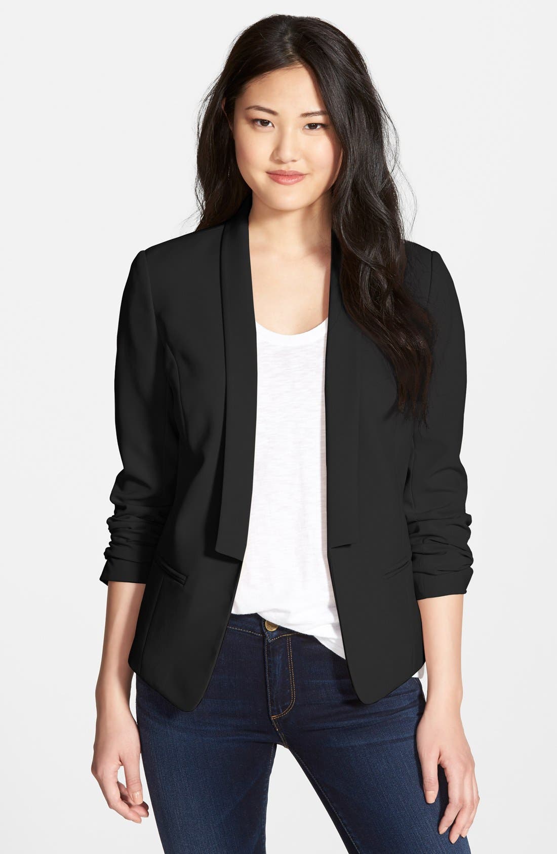 Halogen® Open Front Blazer | Nordstrom