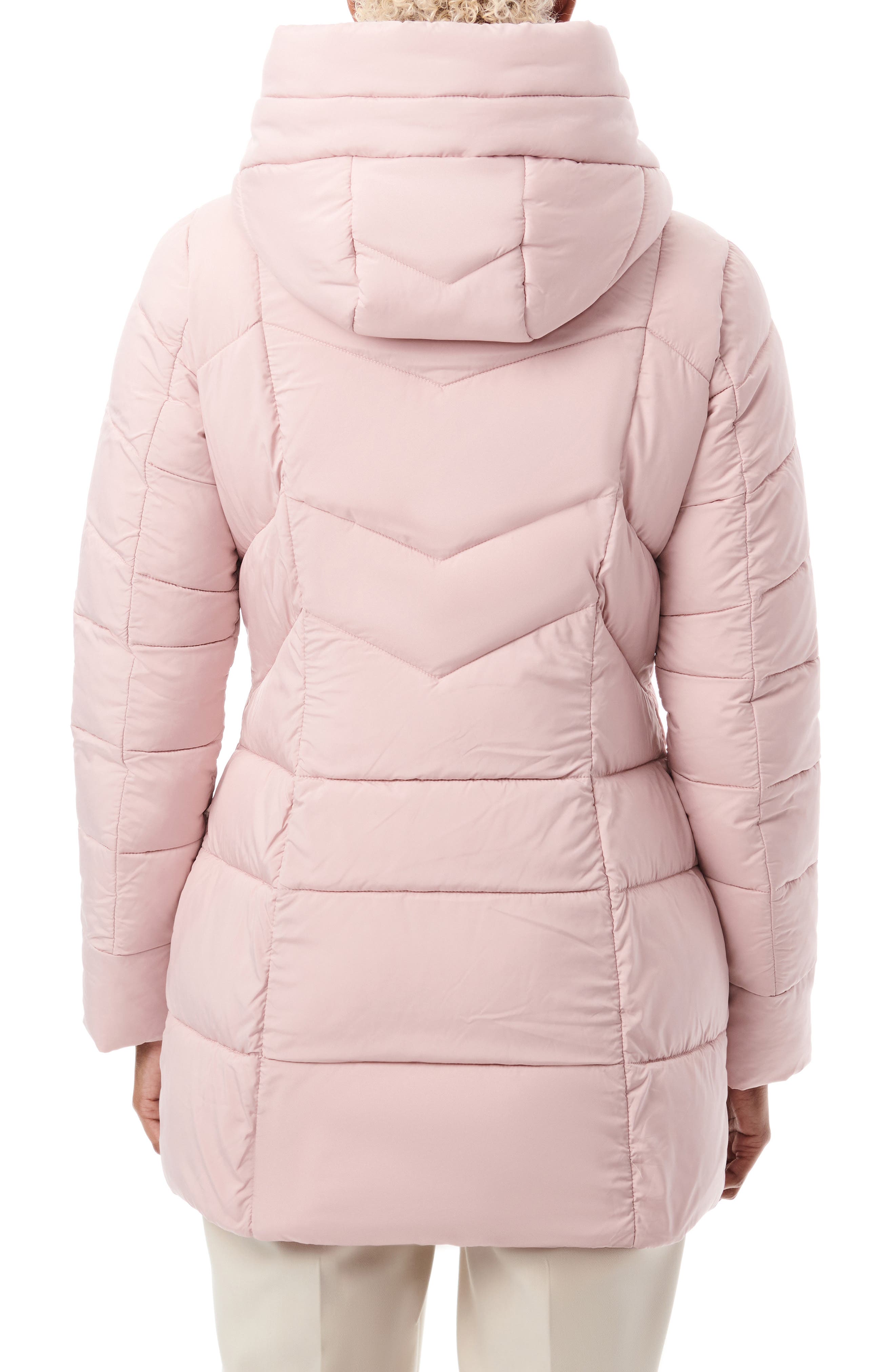 Bernardo Hooded Water Resistant Puffer Jacket | Nordstrom