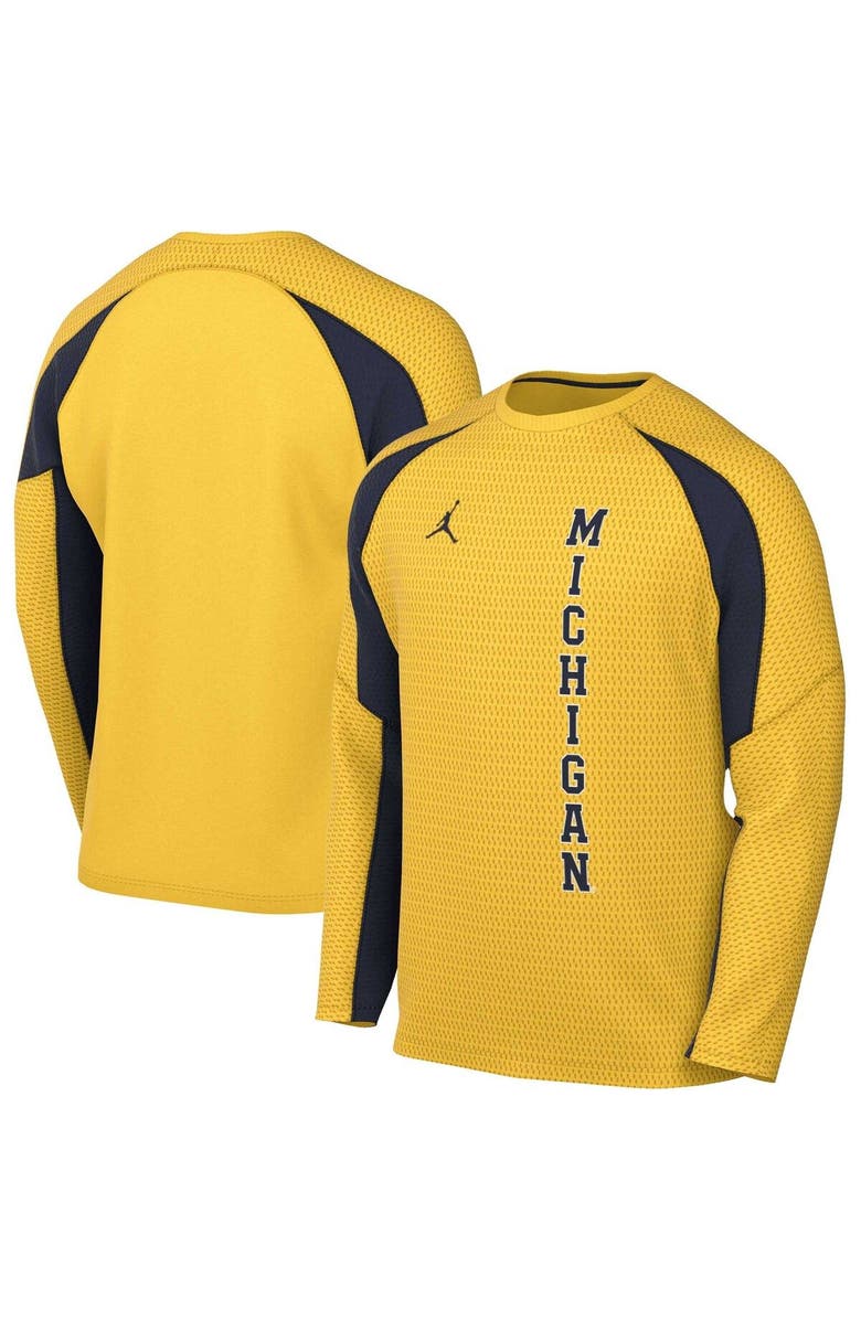 Jordan Brand Men's Jordan Brand Maize Michigan Wolverines Basketball ...