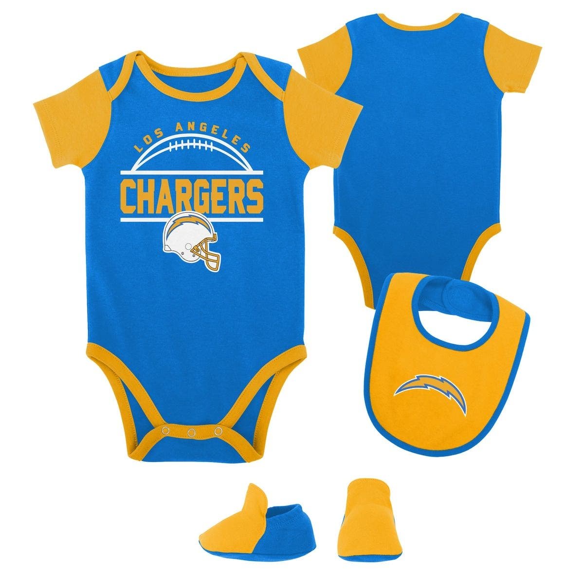 Outerstuff Newborn & Infant Powder Blue/Gold Los Angeles Chargers Home ...
