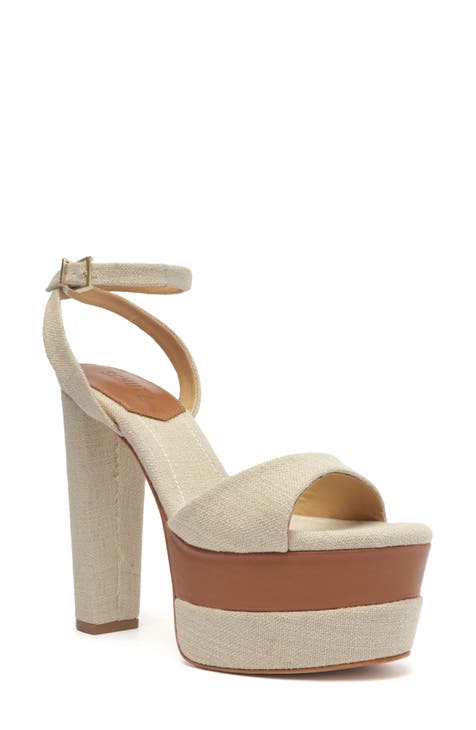 Women's Ivory Platform Sandals | Nordstrom