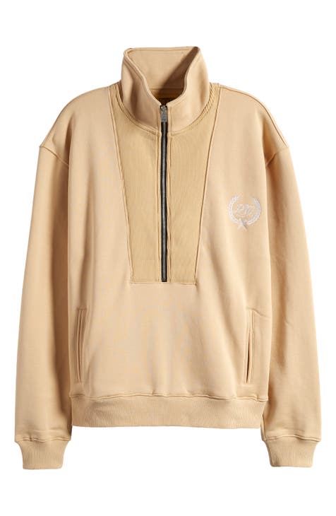 Beige Quarter-Zip Sweatshirts for Men | Nordstrom