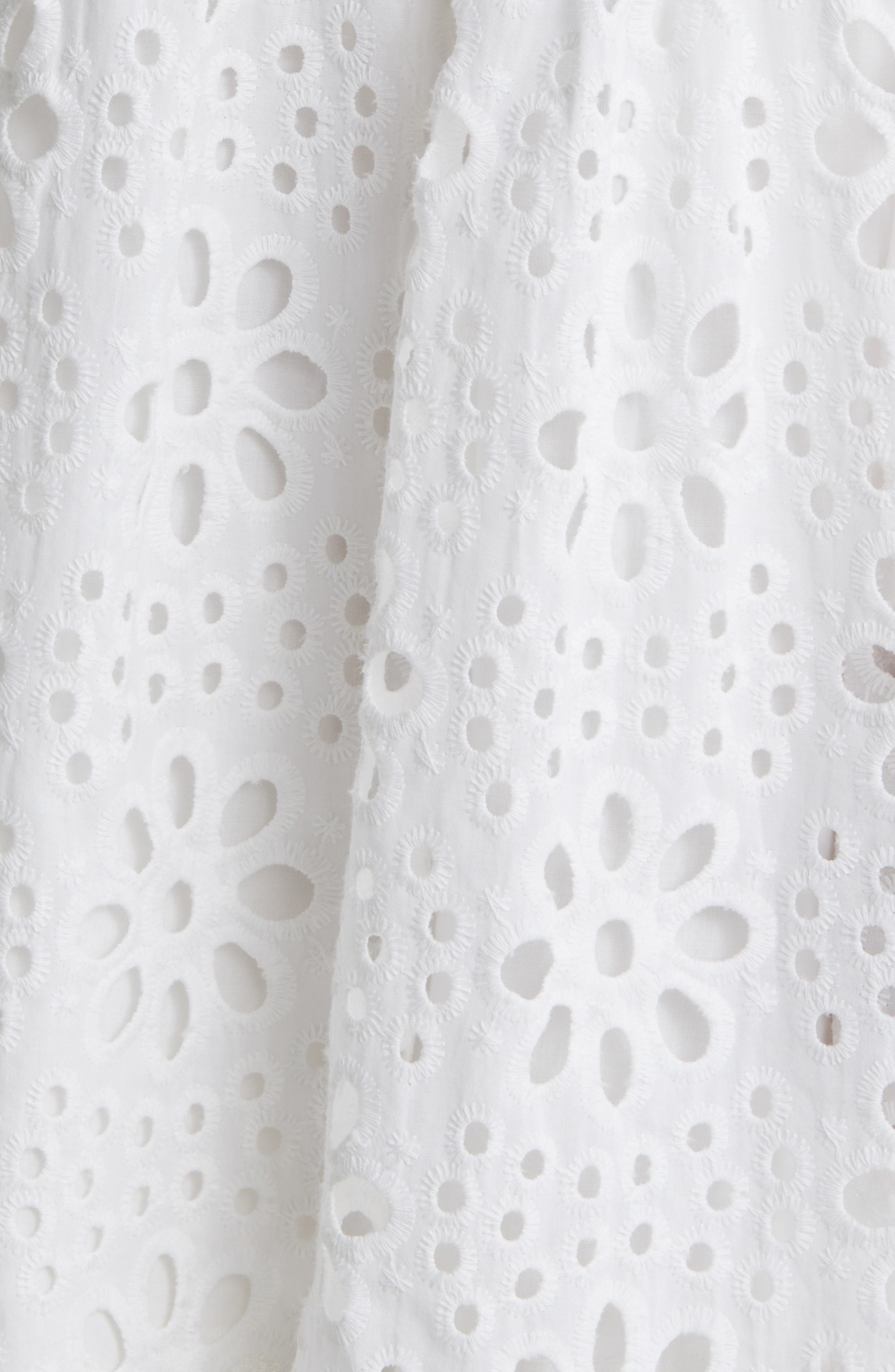 Lilly Pulitzer® Hazelanne Eyelet Tiered Cotton Trapeze Dress in Resort ...
