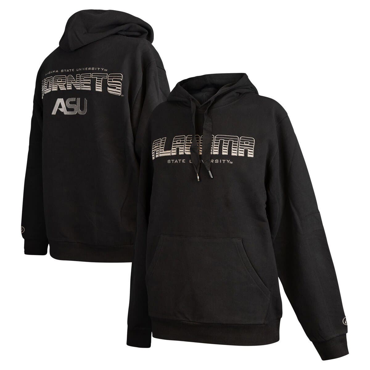 FISLL Men's FISLL Black Alabama State Hornets Puff Print Sliced ...