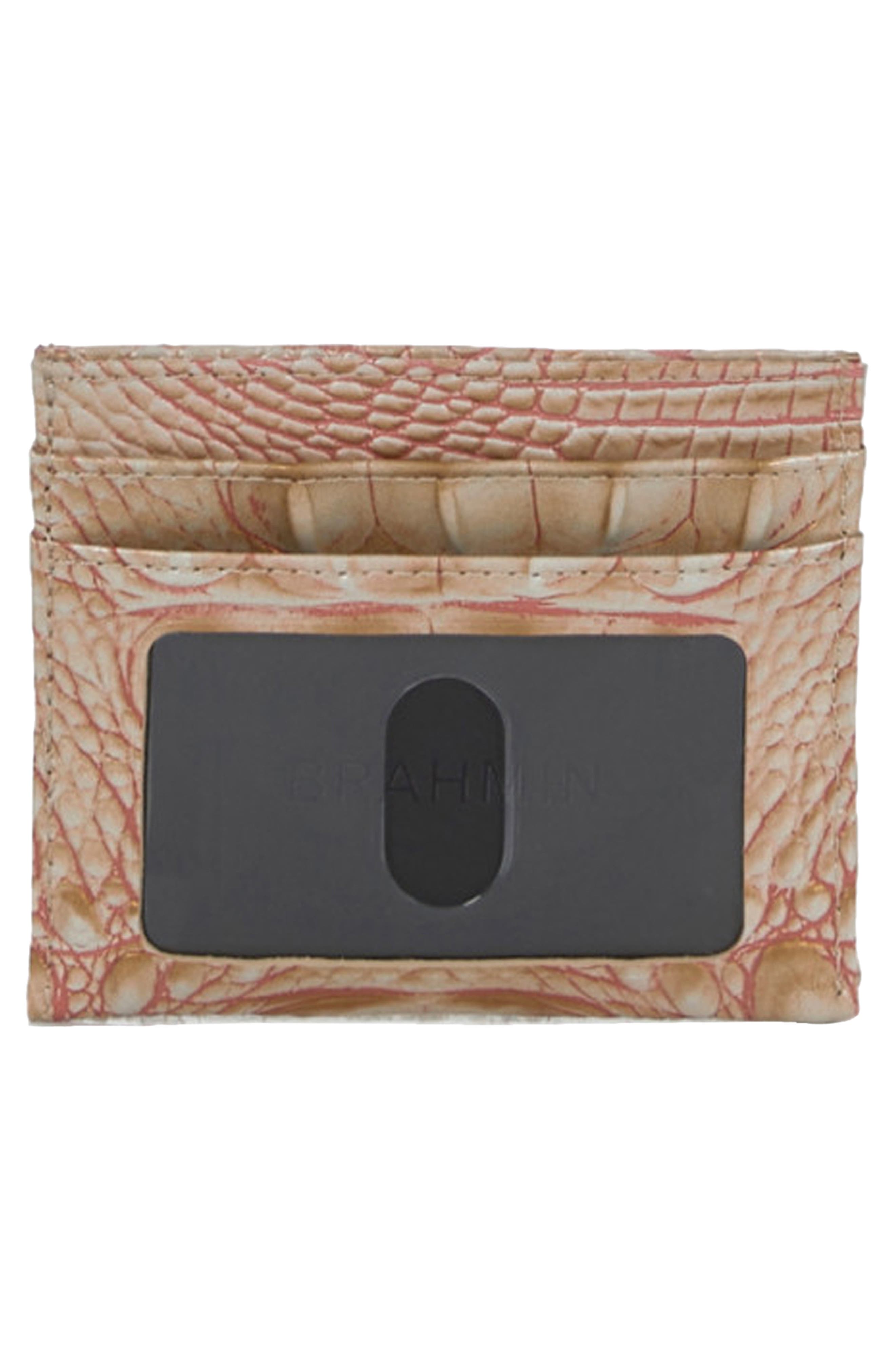 Brahmin Cheryl Leather Card Holder | Nordstrom