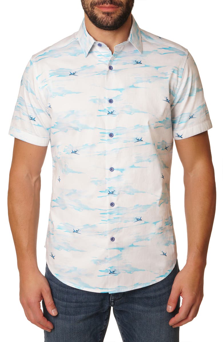 Robert Graham Fulton Short Sleeve Woven Shirt | Nordstromrack