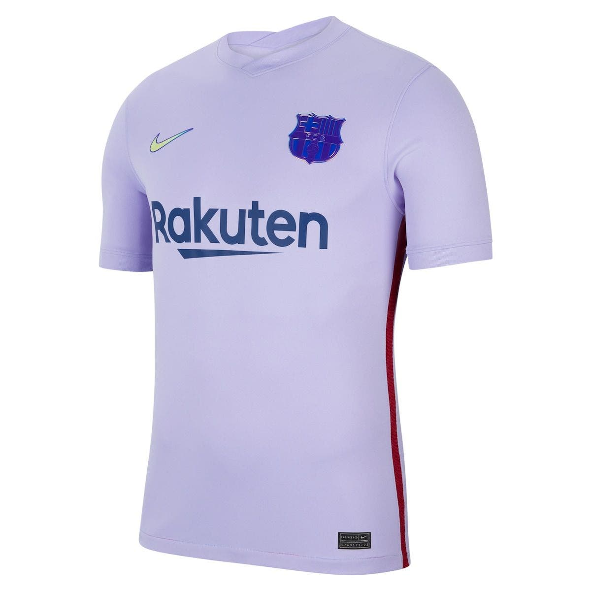 Nike Men's Nike Lionel Messi Purple Barcelona 2021/22 Away Stadium ...