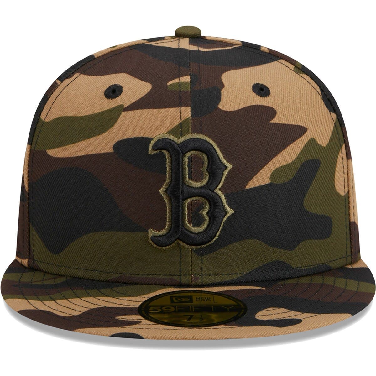 New Era Men's New Era Camo Boston Red Sox Autumn 59FIFTY Fitted Hat ...