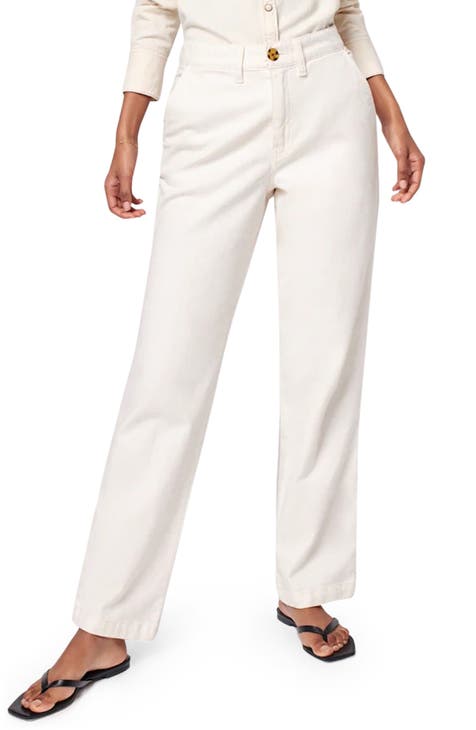 Women's White Cropped & Capri Pants | Nordstrom