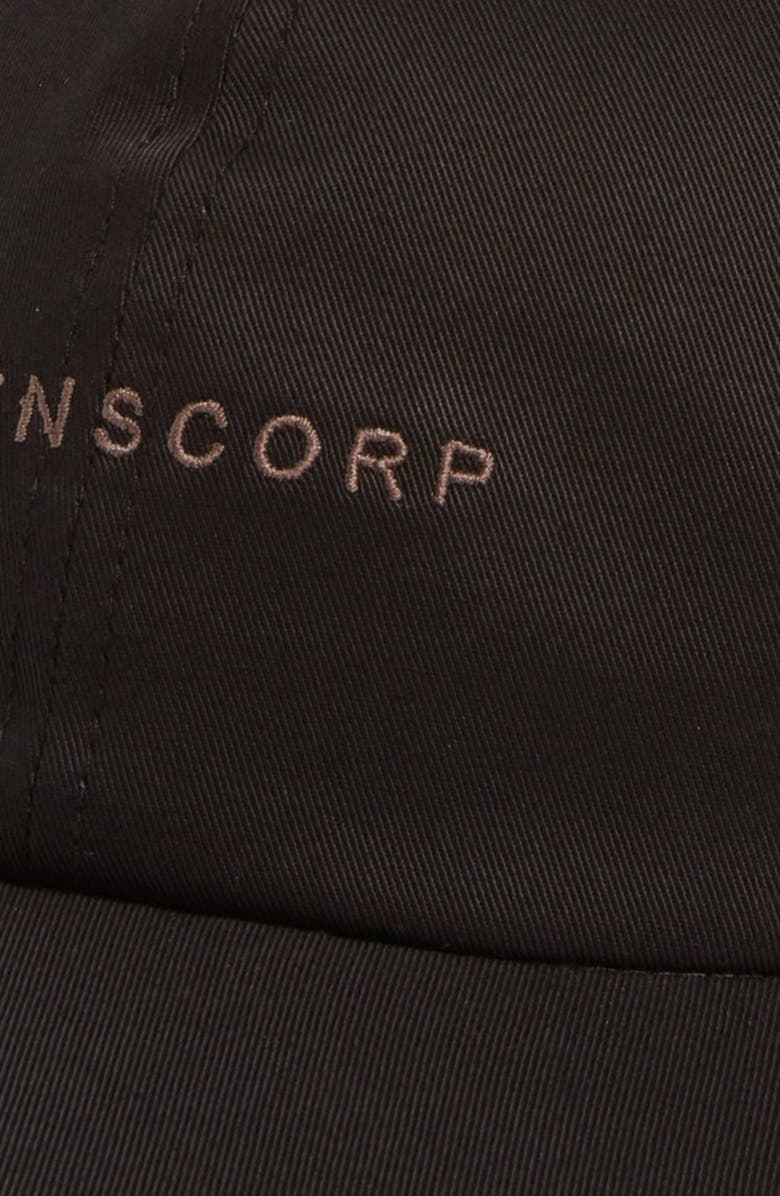 Rick Owens Logo Embroidered Snapback Cap | Nordstrom