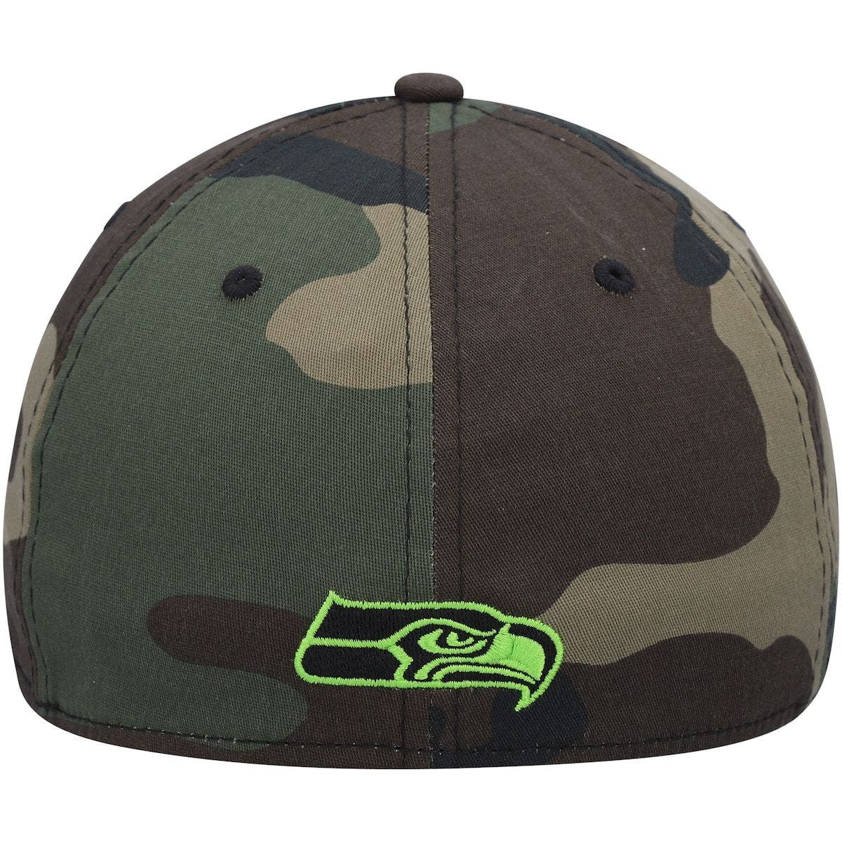 New Era Men's New Era Camo Seattle Seahawks Punched Out 39THIRTY Flex ...