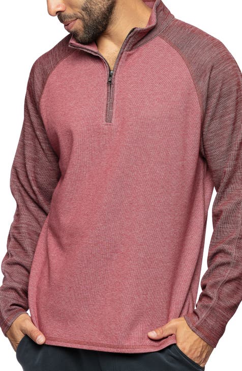 Red Quarter-Zip Sweatshirts for Men | Nordstrom