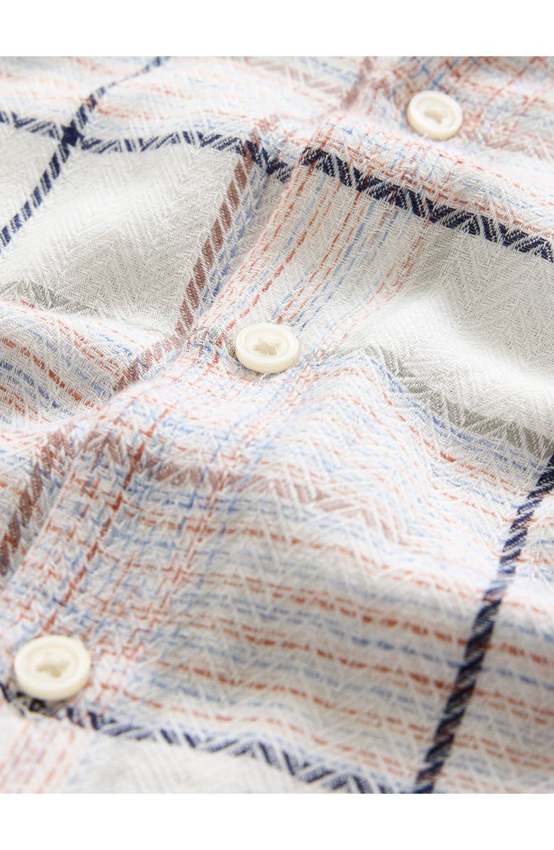 John Varvatos Sean Plaid Short Sleeve Button-Up Shirt | Nordstrom