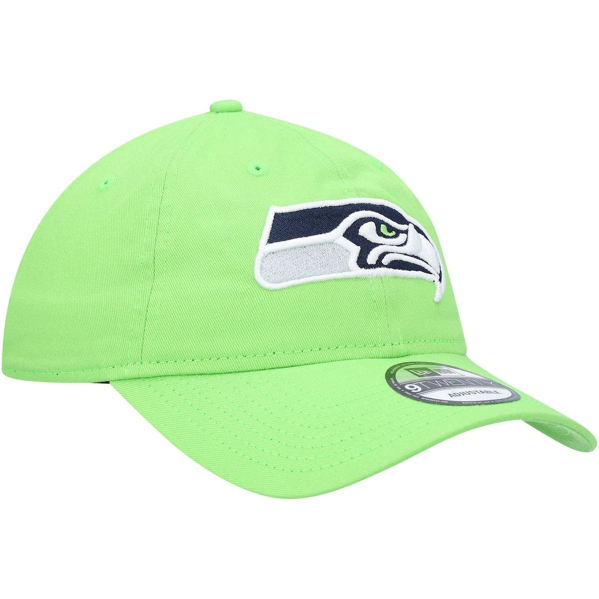 New Era Men's New Era Neon Green Seattle Seahawks Core Classic 2.0 ...