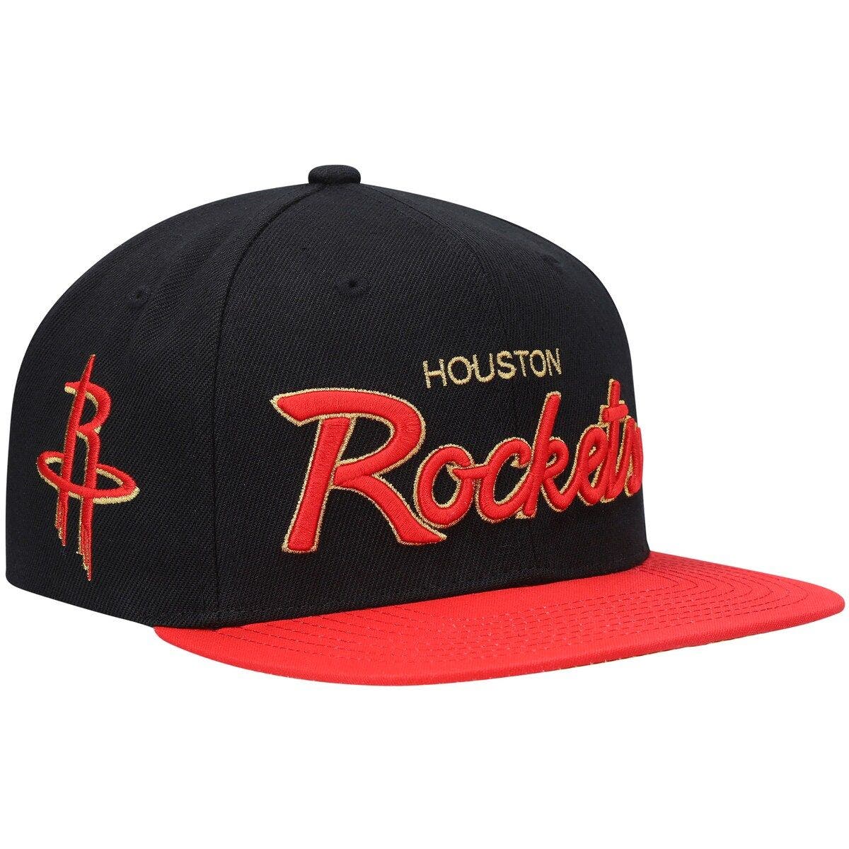 Mitchell & Ness Men's Mitchell & Ness Black Houston Rockets NBA 75th ...