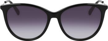 Longchamp 55mm Gradient Tea Cup Sunglasses | Nordstrom
