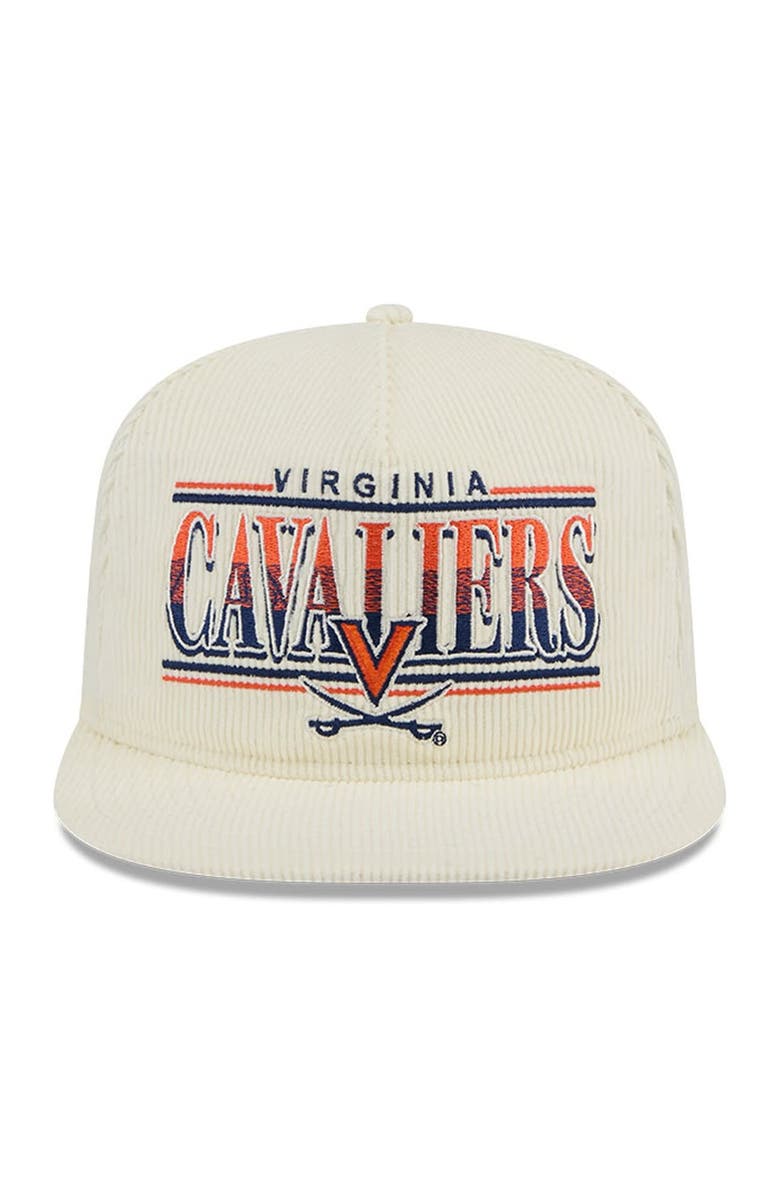 New Era Men's New Era White Virginia Cavaliers Throwback Golfer ...
