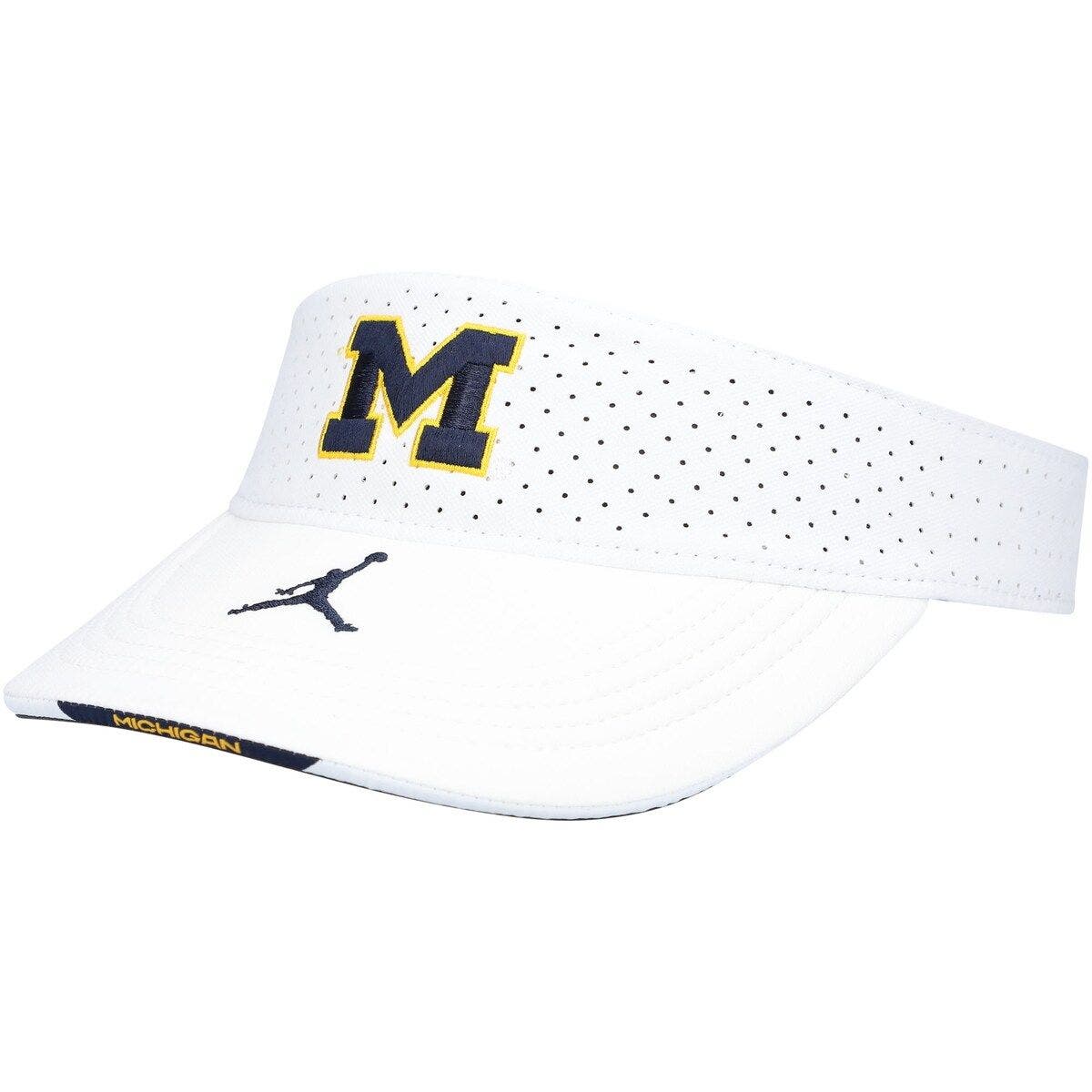 Jordan Brand Men's Jordan Brand White Michigan Wolverines 2021 Sideline ...